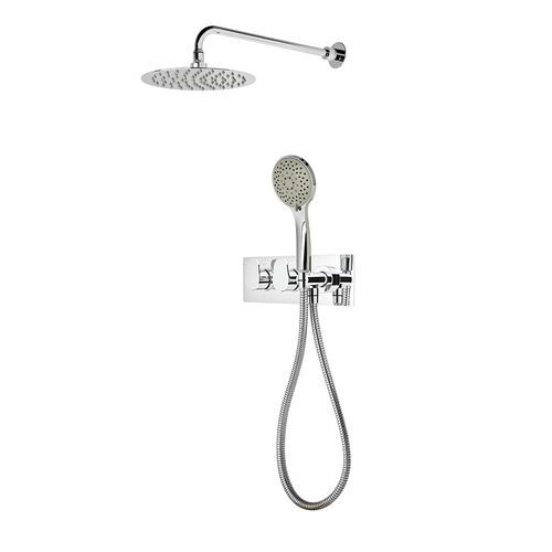 Roper Rhodes Clear Dual Function Shower System with Shower Head and ...