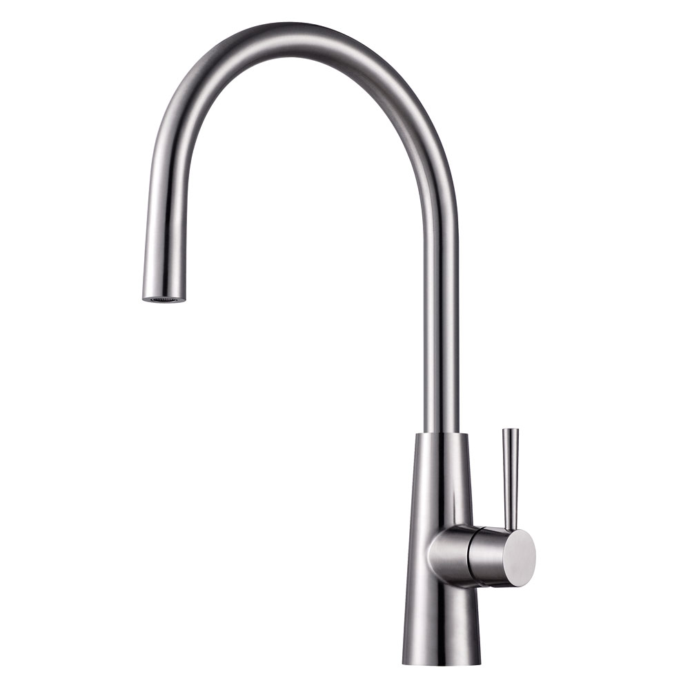 Clearwater Titania Single Lever Stainless Steel Polished Monobloc ...