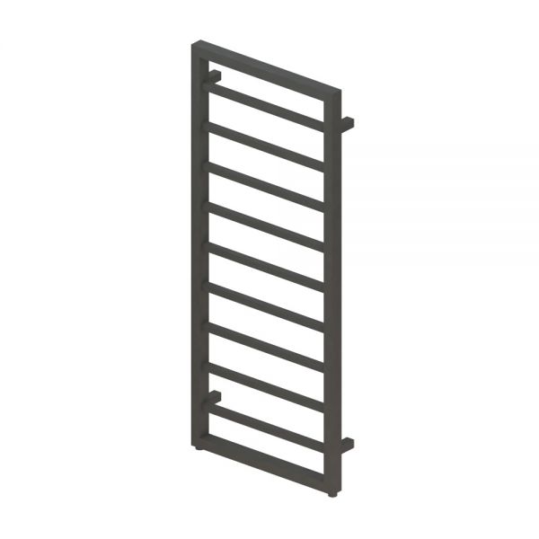 Eastbrook Ryton 1200 x 600 Matt Anthracite Designer Towel Rail - 61.0011