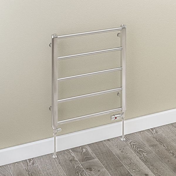 Eastbrook Tuscan 1200 x 600 Straight Chrome Towel Rail - 41.0311