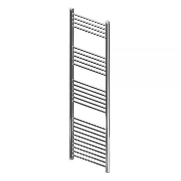 Eastbrook Wingrave 1600 x 600 Straight Chrome Towel Rail - 89.0096
