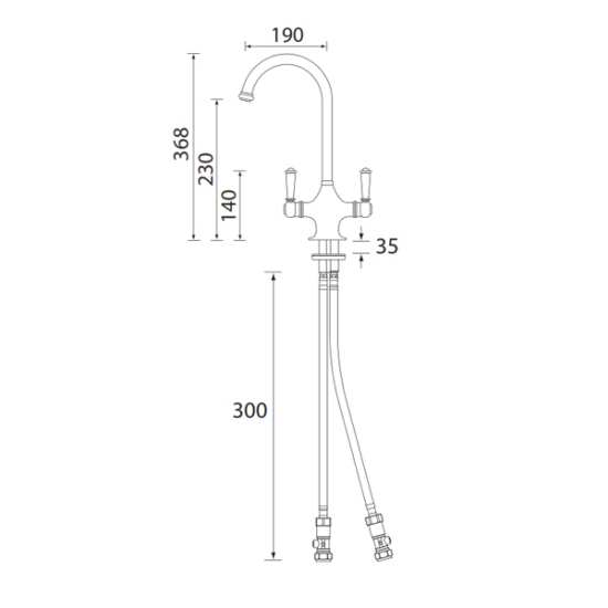 Bristan Sentinel Chrome Easyfit Mono Kitchen Mixer Tap ST SNK EF C ...